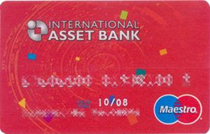 Bank Card: International Asset Bank Maestro – 05/06 (International ...
