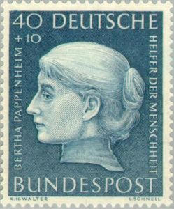 Briefmarke: Bertha Pappenheim (1859-1936), social worker (Deutschland ...