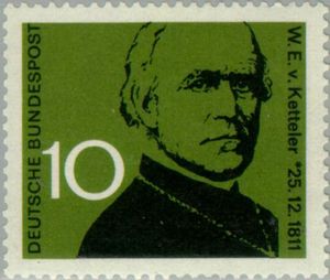 Stamp: Baron Wilhelm Emmanuel von Ketteler (Germany, Federal RepublicMi ...
