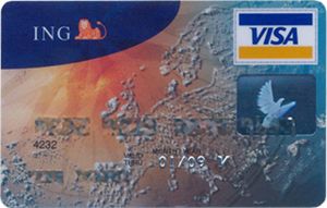 Bank Card: ING Bank Visa Electron The Earth- 07/01 (ING Bank ...