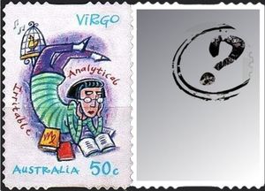 Stamp: Virgo (Australia(Zodiac Signs) Mi:AU 2815BD,Sn:AU 2665G 📮