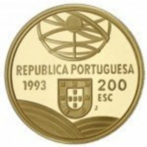 Moeda: 200 Escudos (Espingarda - Gold edition) (Portugal(1974~2001 - 2ª ...