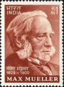 Stamp: Max Mueller (1823-1900) (India(Indian Personalities 1974) Mi:IN ...