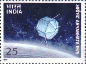 邮票: Launch of First Indian Satellite (印度Mi:IN 624,Sn:IN 655,Yt:IN 427 ...