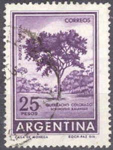 Stamp: Red Quebracho - (Schinopsis balansae) (Argentina(Personalities ...