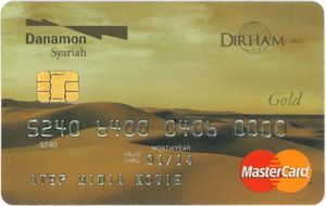 Bank Card: Dirham Card (Bank Danamon, IndonesiaCol:ID-MC-0008