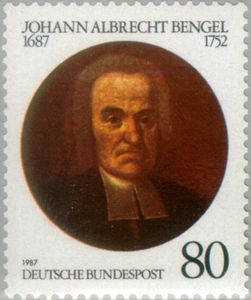 Stamp: Johann Albrecht Bengel (Germany, Federal RepublicMi:DE 1324,Sn ...