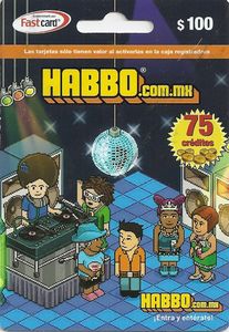 Tarjeta Regalo: Habbo 1 (Habbo, México(Habbo) Col:MEX-HABBO-001 💳