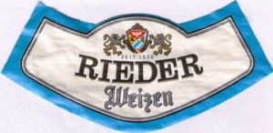 Drink Label: Rieder Weizen ohne Hefen (Brauerei Ried, AustriaCol:AT ...