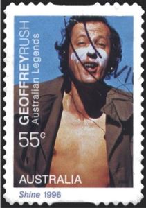 Stamp: Geoffrey Rush in Shine 1996 (Australia(Australian Legends ...