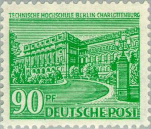 Stamp: Technical College (Berlin(Berlin buildings) Mi:DE-BE 56,Sn:DE ...