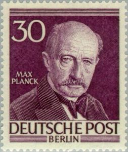 Stamp: Max Planck (1858-1947) (Berlin(Men from the history of Berlin ...