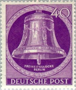 Berlin: Liberty bell, clapper in the middle, 1953 : US$ 14.13 from ...