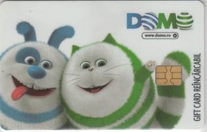 Gift Card: Domo-1 (Domo, Romania(Domo) Col:RO-DOMO-002