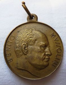 Décoration: Mussolini Medal (Italie(General Issues) Col:IT-000003