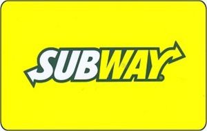 Gift Card: Subway (Subway, Canada) (Subway) Col:Ca-Subw-008a