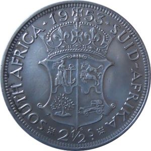 Coin: 2½ Shillings (Elizabeth II 1st portrait) (South Africa(1952~1960 - British Dominion ...