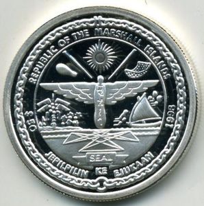 Coin: 50 Dollars (HMS Victory) (Marshall Islands) (1998 - Great ...