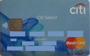 Bank Card: Citi Select - Express Card (Citibank, RussiaCol:RU-MC-0142.02