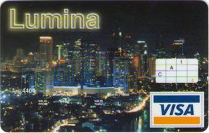 Bank Card: Visa Classic "Lumina" (UnionBank, Philippines) Col:PH-VI-0001