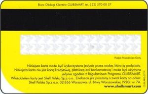 Functional Card: Shell ClubSmart (Filling Stations, Poland(Shell) Col ...