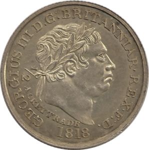 Moeda: ½ Ackey (Costa do Ouro(1819 - Standard Coinage) WCC:km8