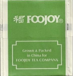 Bolsa de Té: China Green Tea (Foojoy, Estados Unidos de AméricaCol:TB ...