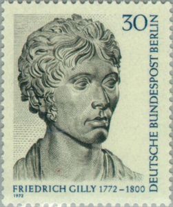 Stamp: Friedrich Gilly (1772-1800) (Berlin) (Gilly, Friedrich ...
