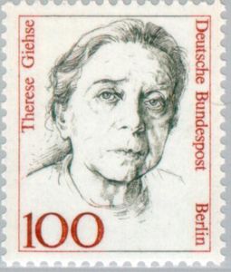 Stamp: Therese Giese (1898-1975) (Berlin(Women in German History) Mi:DE ...