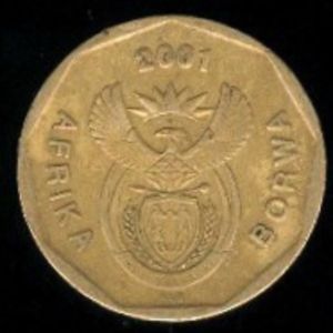 Coin: 50 Cents (AFRIKA BORWA - Sotho language) (South Africa(1994~Today ...
