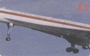 Phonecard: Concorde - Serie 009 (Puzzle 2/3) (FAKE United Kingdom, Fake ...
