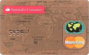 Bank Card: Santander Consumer (Banco de Santander, SpainCol:ES-MC-0168.01