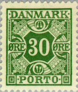 Stamp: Figure (Denmark(Postage Due 1930 - onwards Numbers) Mi:DK P36,Sn ...