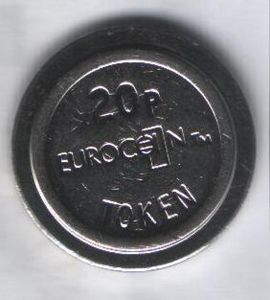Token: 20 Pence (Eurocoin) (AL) (United Kingdom of Great Britain ...