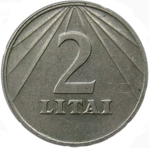 Moneda: 2 Litai (Lituania(1991~Actualidad - República Parlamentaria ...