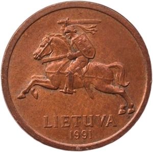Moneda: 20 Centu (Lituania(1991~Actualidad - República Parlamentaria ...
