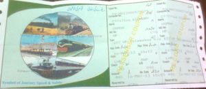 Transport Ticket: Pakistan Railway Passenger Ticket (Pakistan Railway ...