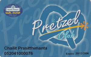 Functional Card: Member card (Restaurants and Cafes, Thailand(Pretzel ...