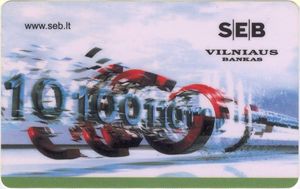 Bank Card: Internet codes card (SEB Bank, LithuaniaCol:LT-GM-0005