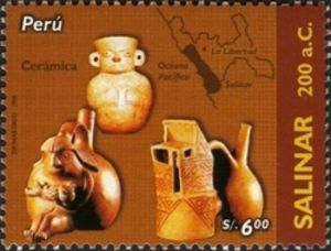 Stamp: Peruvian Culture - Salinar (Peru) (Pre-columbian Cultures) Mi:PE ...
