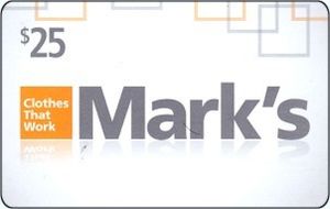 Gift Card: Clothes that Work (Mark's Work Wearhouse, Canada(Mark's) Col ...