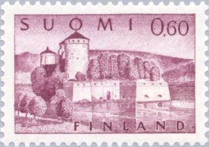 Briefmarke: Stronghold Olavinlinna (Finnland(Olavinlinna) Mi:FI 565x,Sn ...