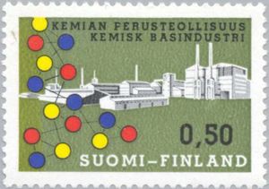 Stamp: Basic Chemical Industry (FinlandMi:FI 669,Sn:FI 492,Yt:FI 635,Sg ...