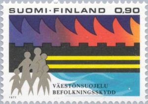 Stamp: Civil Defence (FinlandMi:FI 813,Sn:FI 601,Yt:FI 778,Sg:FI 923 ...