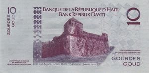 Banknote: 10 Gourdes (Haiti(1999-2016 Issue) Wor:P-272e