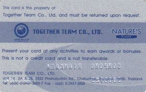 Functional Card: Member card (Unknown Industry, Thailand(Together Team ...