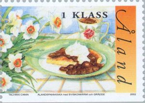 Stamp: Meals (Åland Islands(Meals) Mi:AX 206,Sn:AX 203d,Yt:AX 206,Sg:AX ...
