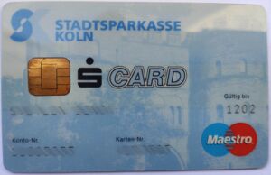 Bank Card: Stadtsparkasse Koln S Card (Stadtsparkasse Koln, Germany ...