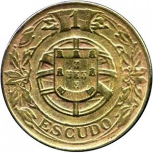 Coin: 1 Escudo (Portugal(1910~1926 - 1st Republic) WCC:km576