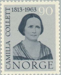 Stamp: Camilla Collett (1813-1895) Author (Norway(Collett, Camilla) Mi ...